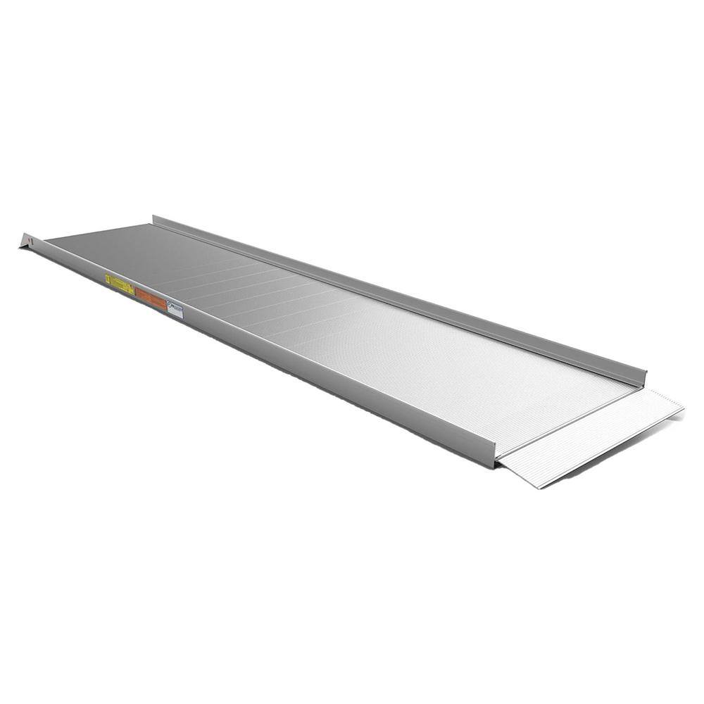 EZ-ACCESS 12 ft. Walking Ramp with Aluminum Non Slip Textured Surface ...