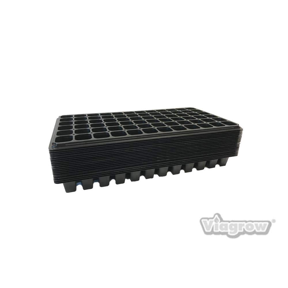 Viagrow 72 Cell Seedling Grow Plugs Starter Tray V726220 - The Home Depot