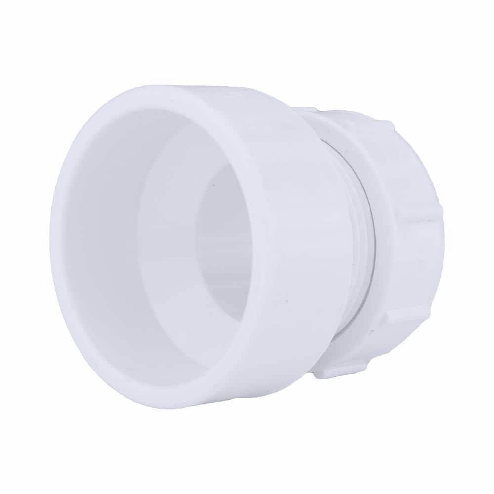 Charlotte Pipe 2 in. PVC DWV Hub x FTG x FPT Female Trap Adapter PVC ...