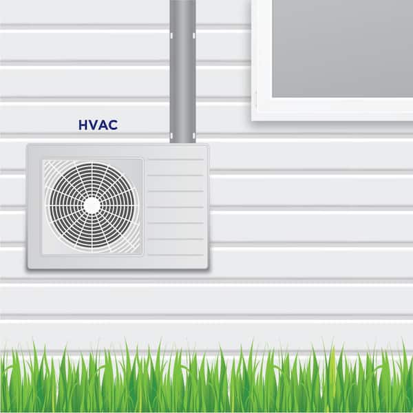 WIRE TRAK Wire Guard 1.5 in. x 5 ft. Flanged U-Channel Raceway, Gray ...