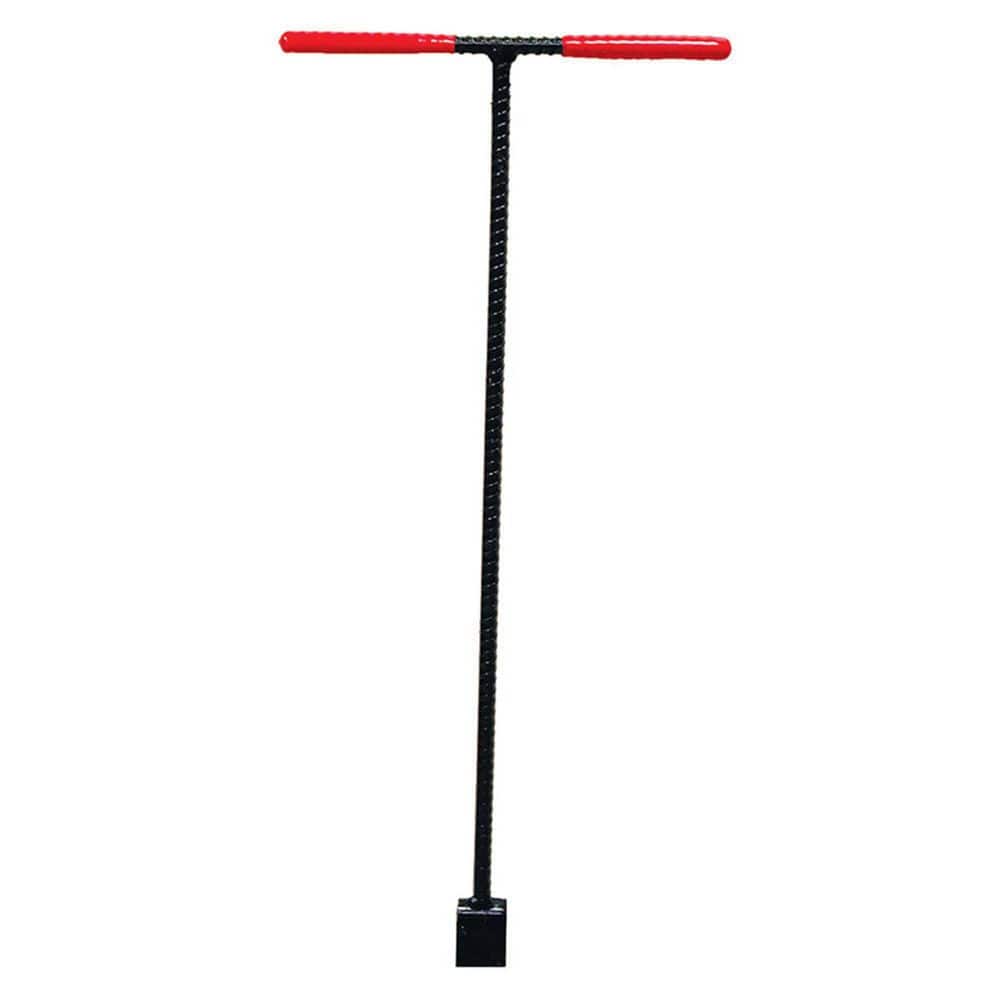 JONES STEPHENS 1/2 in. x 30 in. Water Meter Key with Box Lid Key M25130 ...