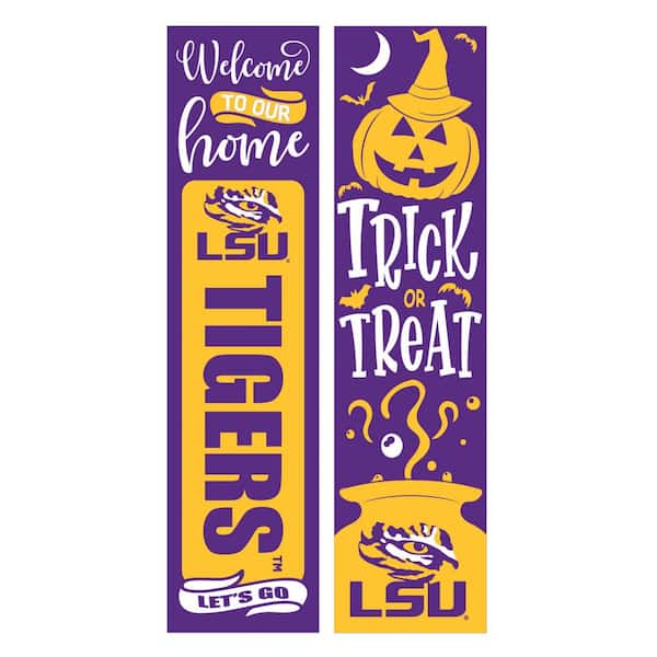 Evergreen 47 in. Double Sided Leaner Halloween Prop Porch Sign ...