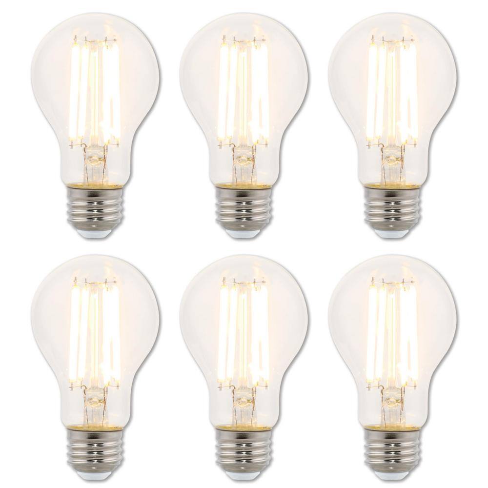 Westinghouse 100-Watt Equivalent A19 Dimmable Clear E26 Edison Filament ...