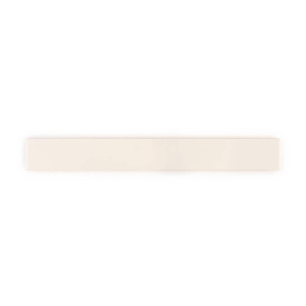 Jeffrey Court Rail Cream 2 in x 16 in Subway Glossy Ceramic Wall Tile ...