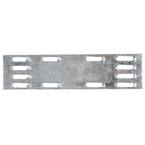 Simpson Strong-Tie MP 1 in. x 4 in. 20-Gauge Galvanized Mending Plate ...