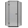 Delta 38 in. W x 72 in. H Neo-Angle Pivot Frameless Corner Shower ...