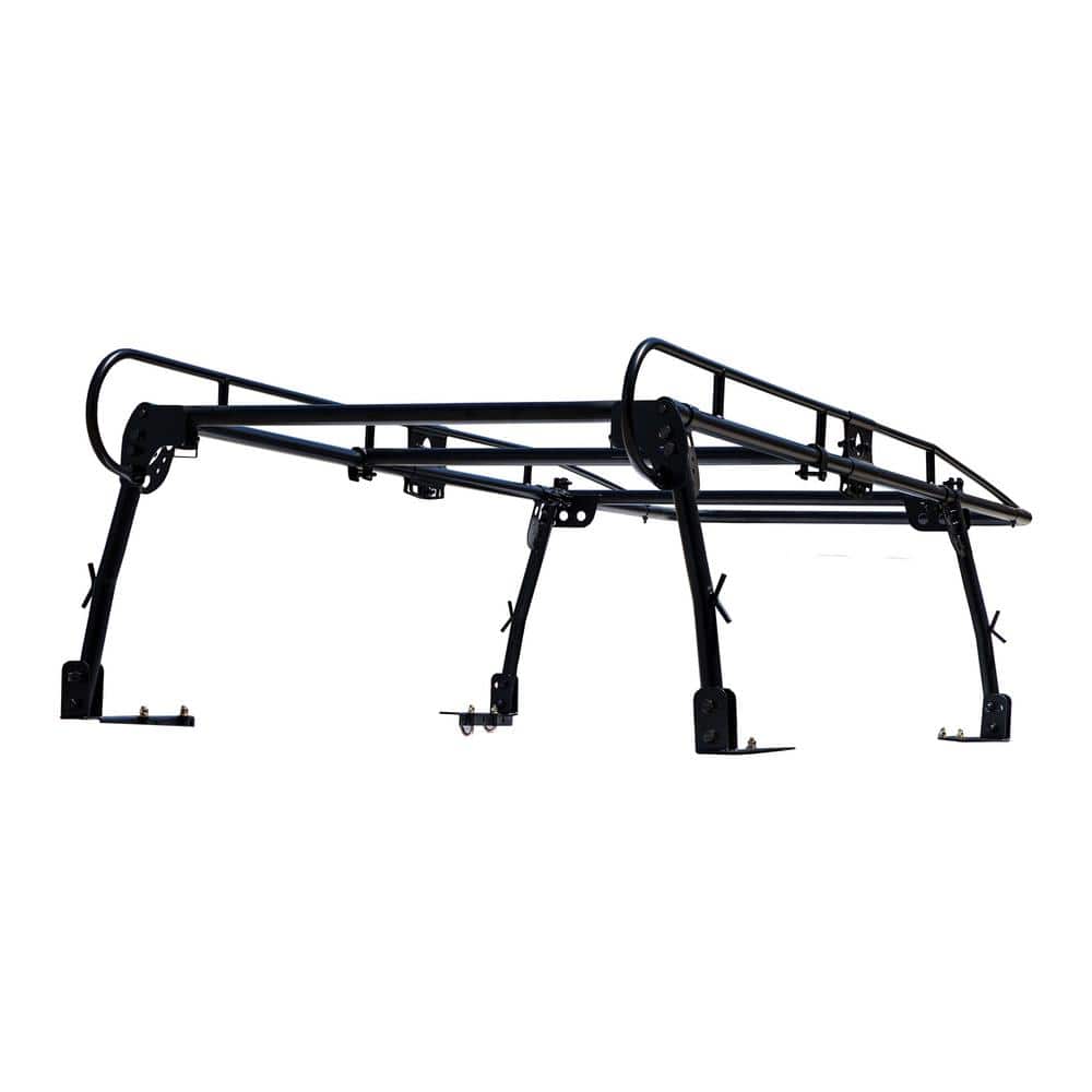 BUYERS PRODUCTS 1,000 lbs. Capacity Black Steel Truck Ladder Rack ...