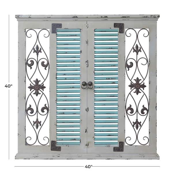 Decorative Wrought Iron Window Shutters | Shelly Lighting