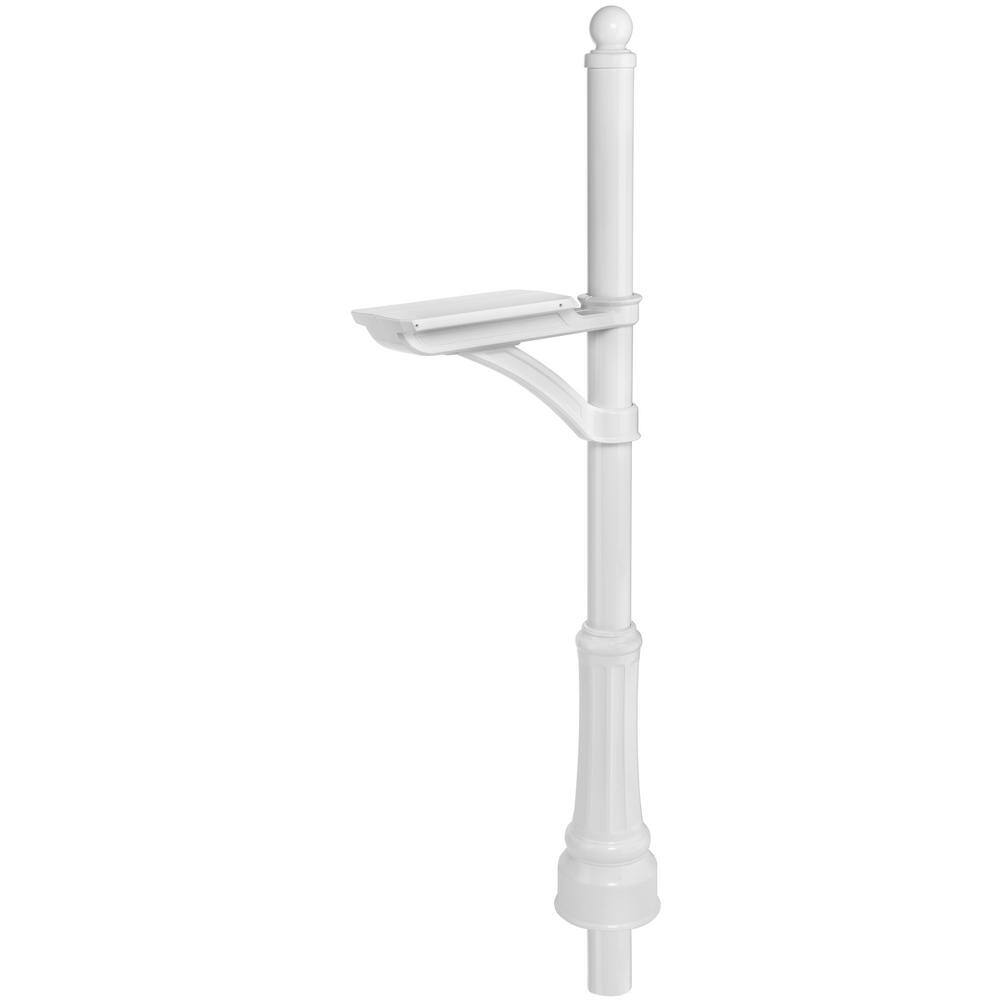 Architectural Mailboxes Nantucket Decorative In-Ground Steel Mailbox ...