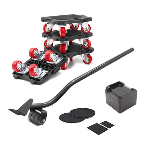 Angel Sar 660 lbs. 360° Furniture Mover, Rotation Wheels Furniture ...