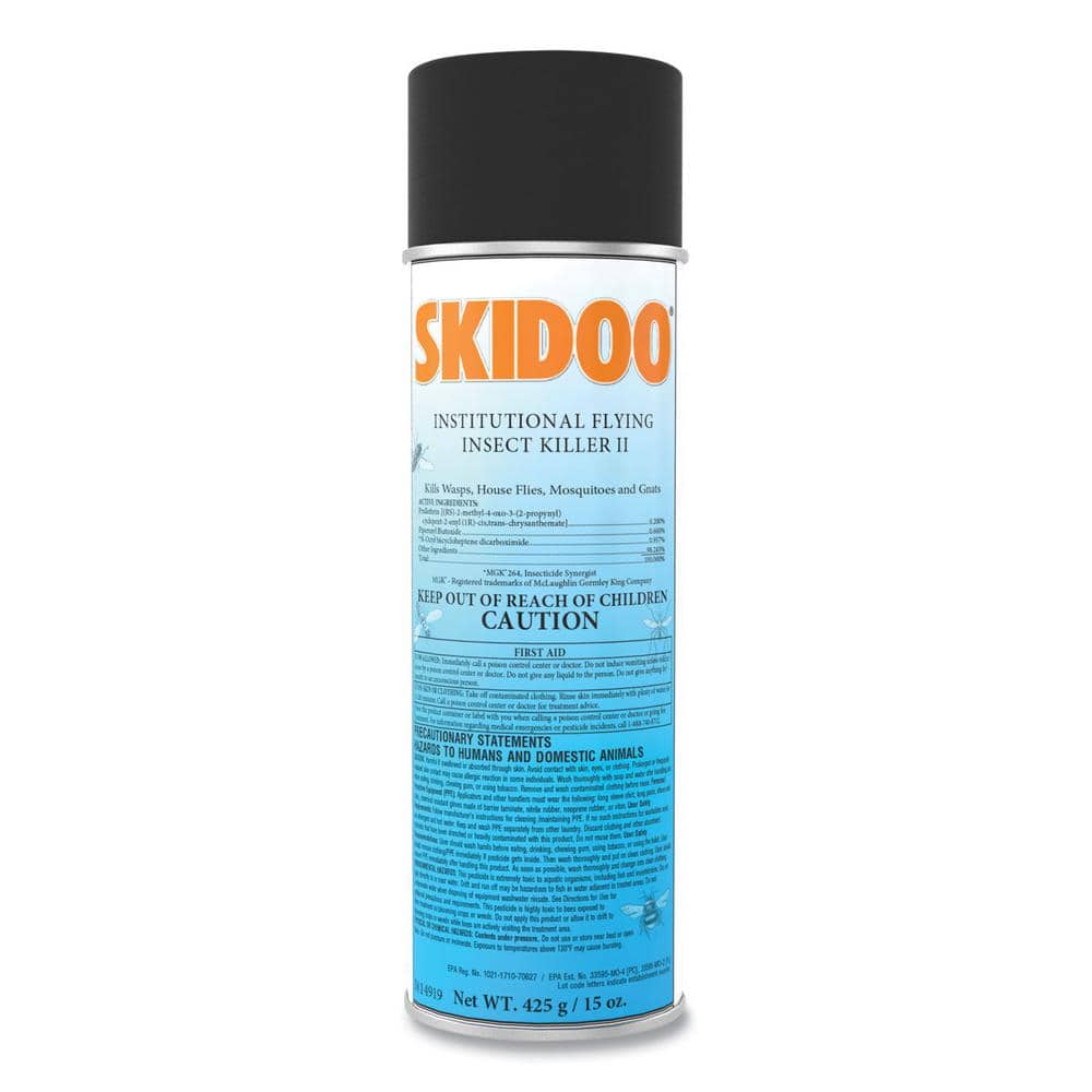 Diversey 15 oz. Aerosol Skidoo Institutional Flying Insect Killer (6 ...