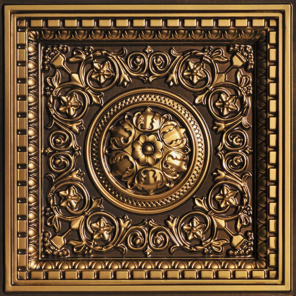 FROM PLAIN TO BEAUTIFUL IN HOURS Rhine Valley Antique Gold 2 ft. x 2 ft ...