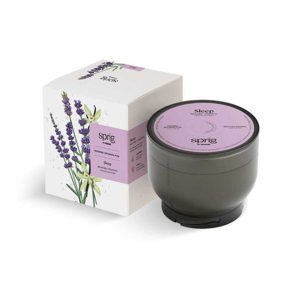 KOHLER Sleep Multi-Use Shower Infusion Pod (Lavender Plus Vanilla) - 8 ...