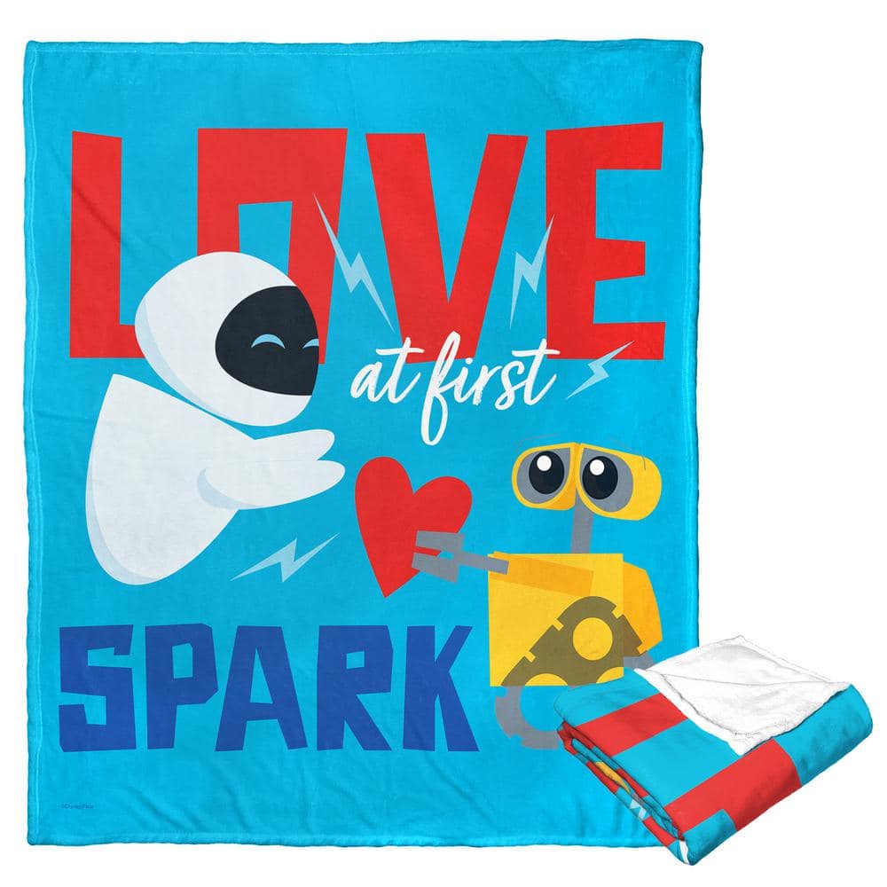 THE NORTHWEST GROUP Wall E Love at First Spark Silk Touch Multi-Colored ...
