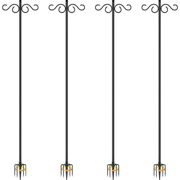 PALEO HOME LLC PALEO 108 in. Double Shepherd Hooks for Outdoor-Heavy ...