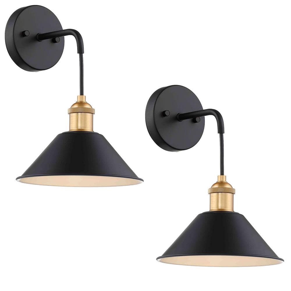 Pia Ricco 8.7 in. 1-Light Modern 13 RGB Indoor Battery Operated Wall ...