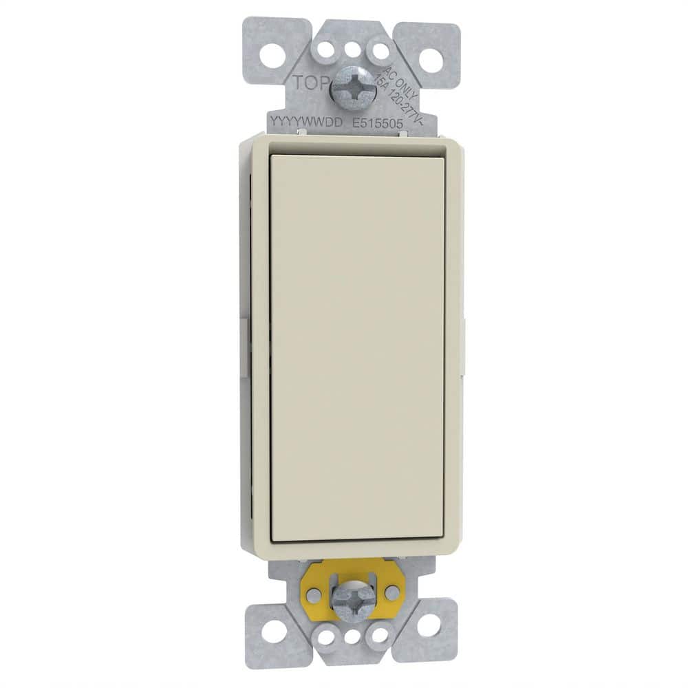 Square D X Series 15 Amp 4-Way Switch Module Rocker Back Wire Light ...