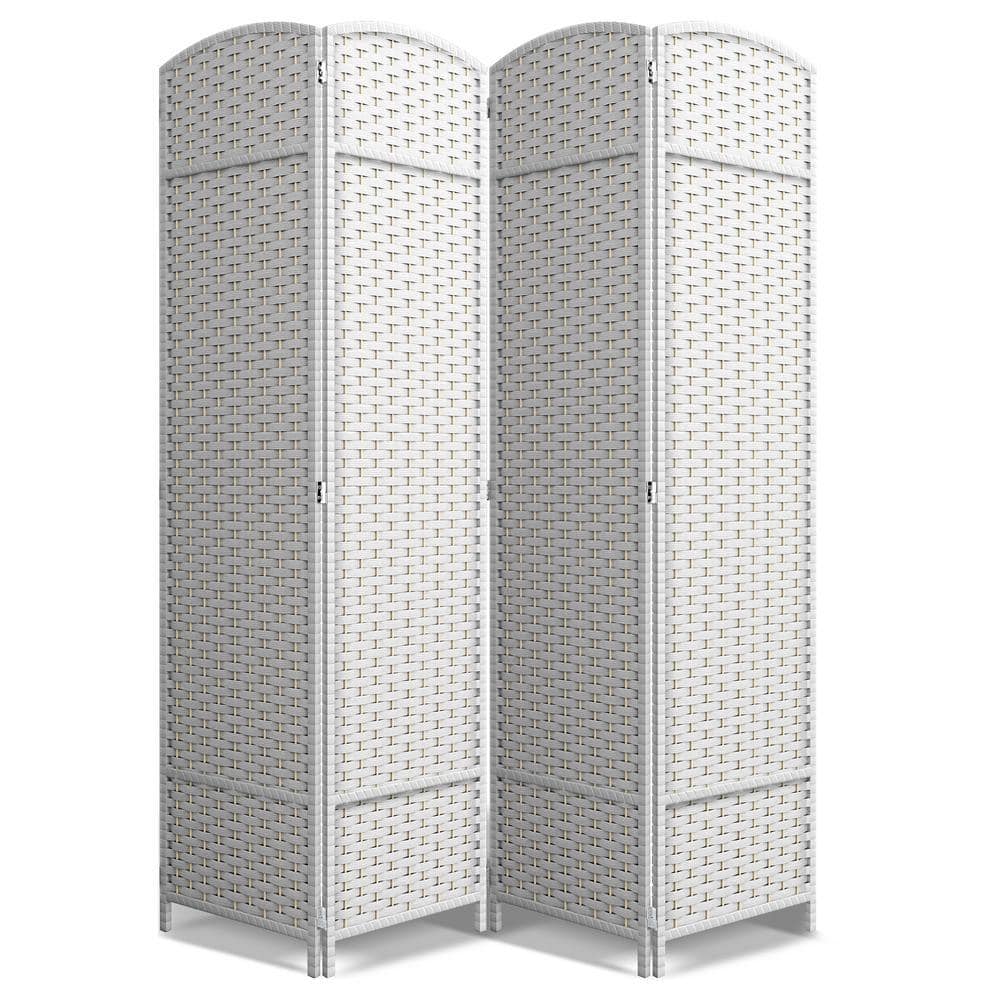 Sorbus 4-Panel Room Divider 6 ft. Tall, Extra Wide Double Hinged ...