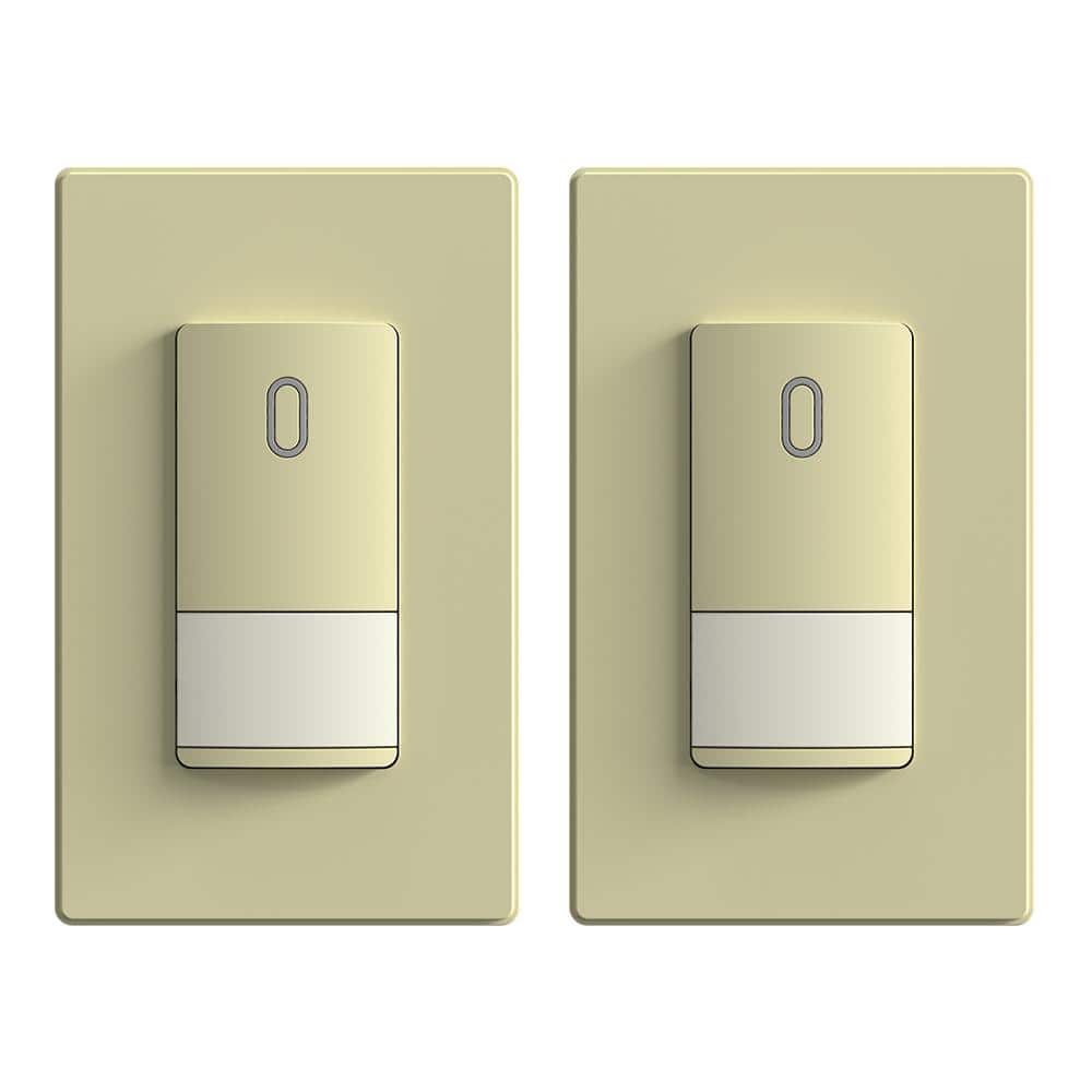 ELEGRP Single-Pole Occupancy Sensor, PIR Infrared Motion Activated ...