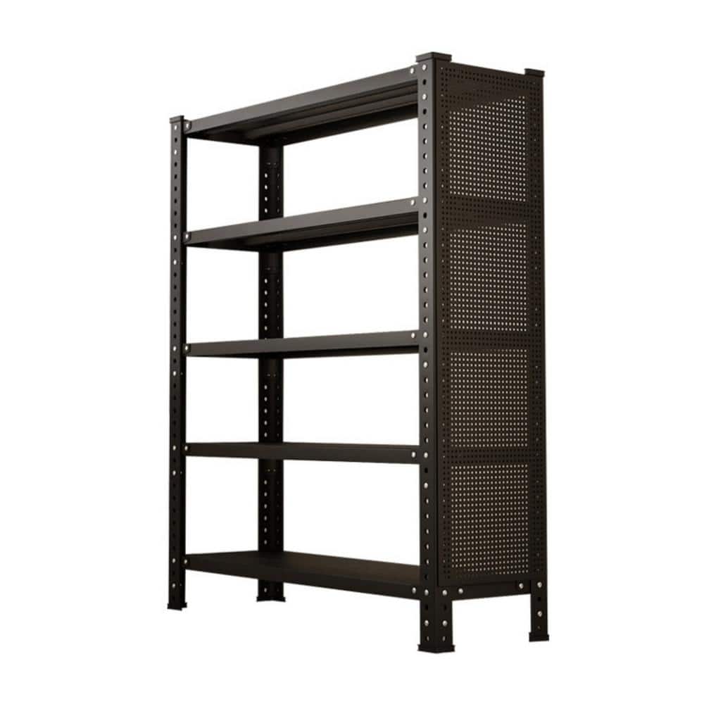 Tileon 5 Tiers Household Storage Rack, Adjustable Display Rack ...