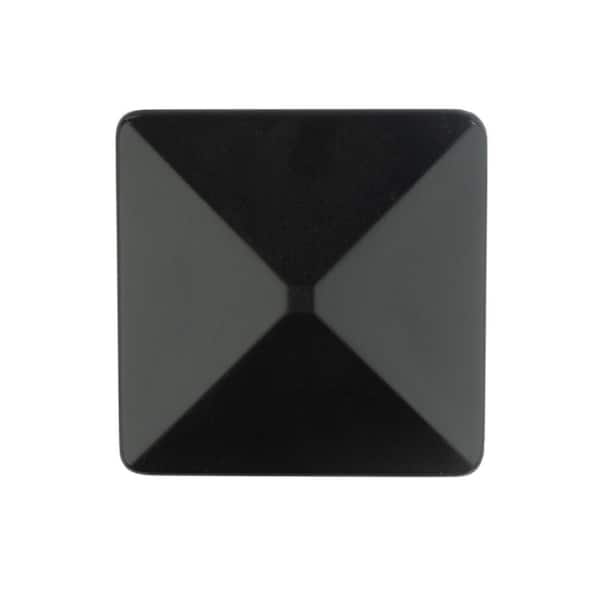6 in. x 6 in. Black Metal Post Cap 359895 - The Home Depot 6 in. x 6 in. Black Metal Post Cap 359895 - The Home Depot