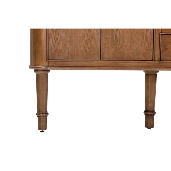 Home Decorators Collection Collette 72 in. Double Sink Cinnamon Oak ...