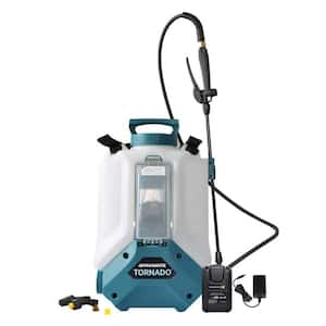 SPRAYMATE Shower Max 4 Gal. 12-Volt Battery-Powered Rolling Sprayer ...