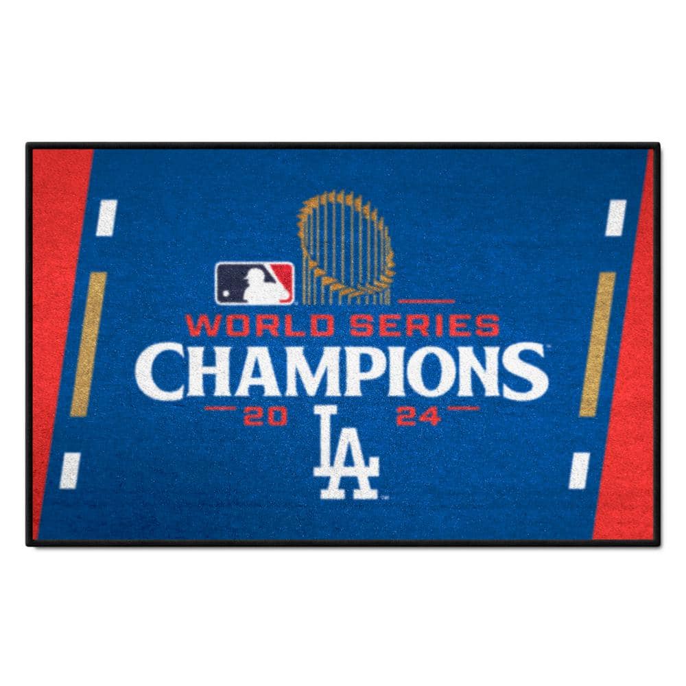 FANMATS 2024 World Series Champions Los Angeles Dodgers Starter Mat ...