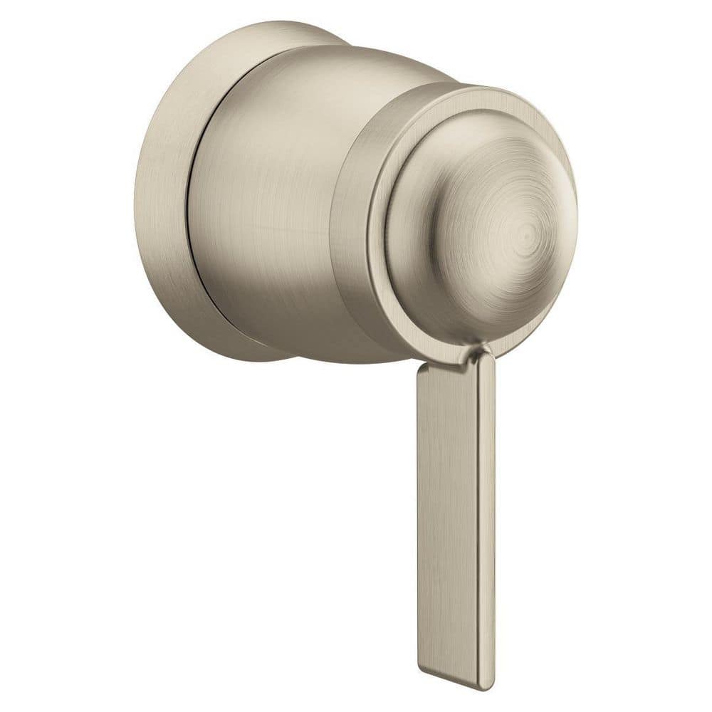 MOEN Cia 1-Handle Valve Handle Trim Kit in Brushed Nickel (Valve Not ...