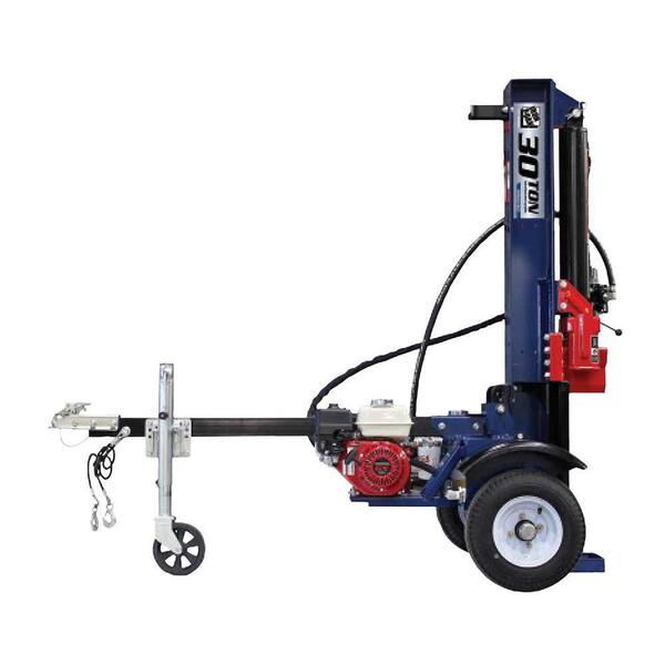Iron & Oak Log Splitter : 30-Ton : GX270 BHVH3018GX - The Home Depot