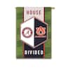 Team Sports America 2-1/3 ft. x 3-2/3 ft. Auburn/Alabama 2-Sided House ...