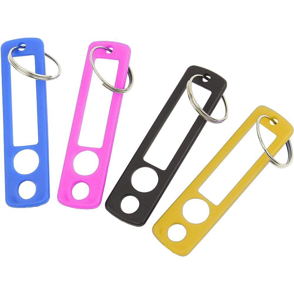 HY-KO Tag Key Ring KB382-BKT - The Home Depot