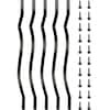 VEVOR 32.25 in. x 1 in. Deck Balusters Staircase Baluster Staircase ...
