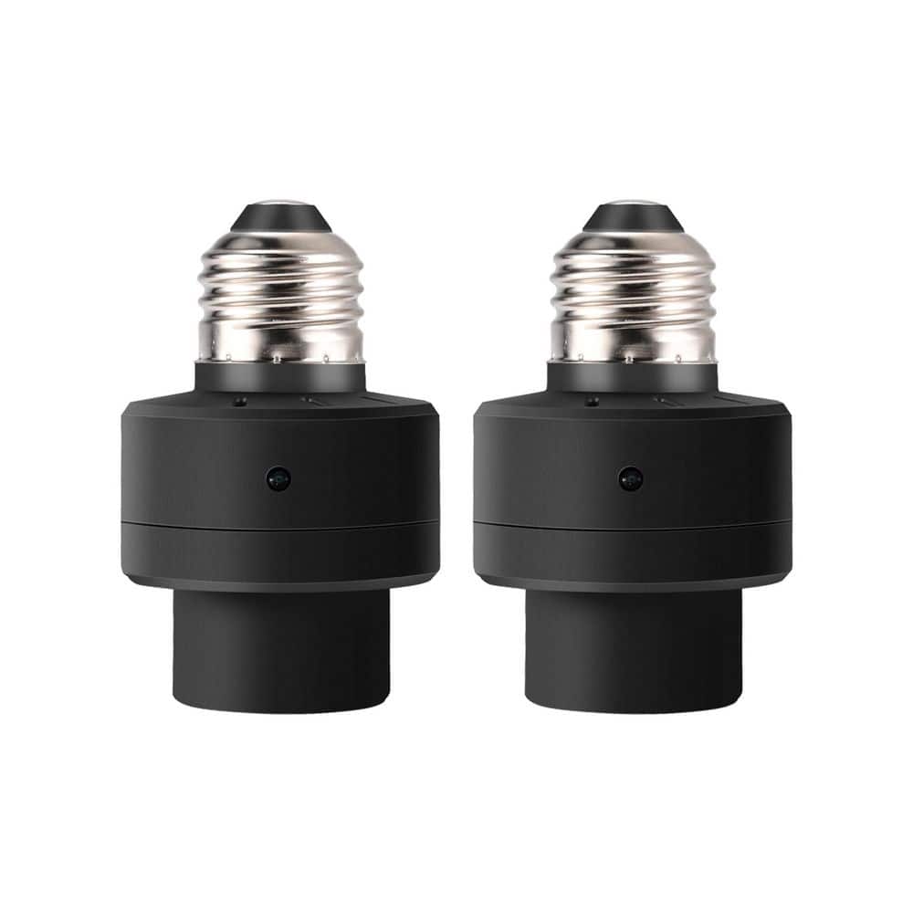 DEWENWILS 100-Watt LED/CFL/Halogen/Incandescent Screw-In Dusk to Dawn ...