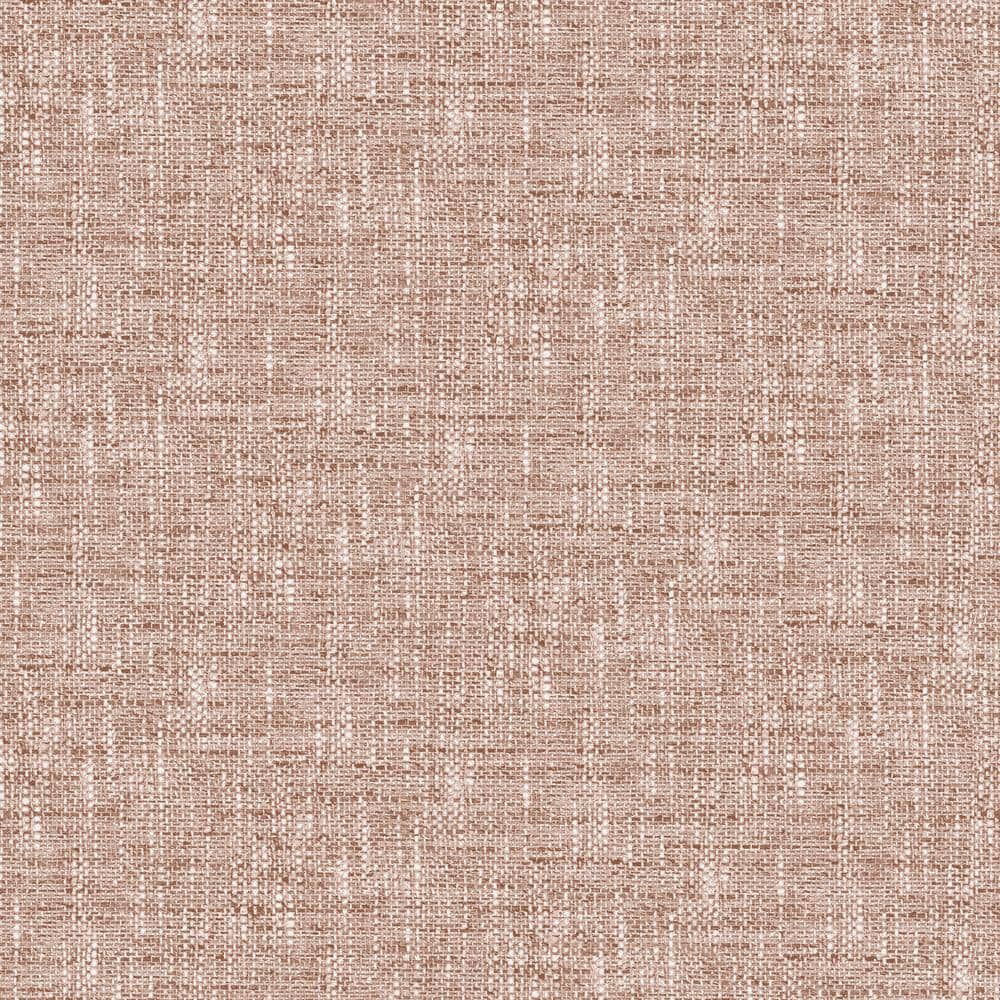 NuWallpaper Poplin Red Fabric Textures Vinyl Peel and Stick Wallpaper ...