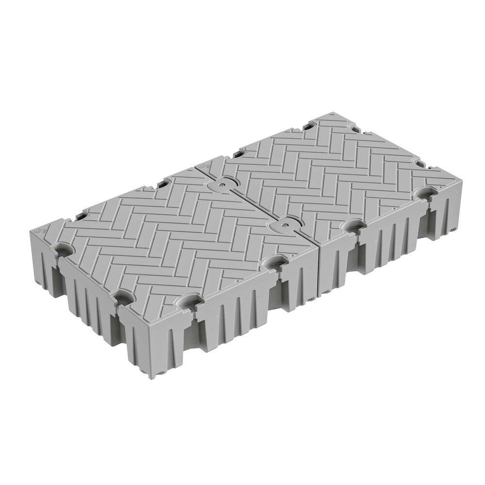 Tommy Docks Flexx 8 ft. Floating Dock Section, Modular Floating Dock ...