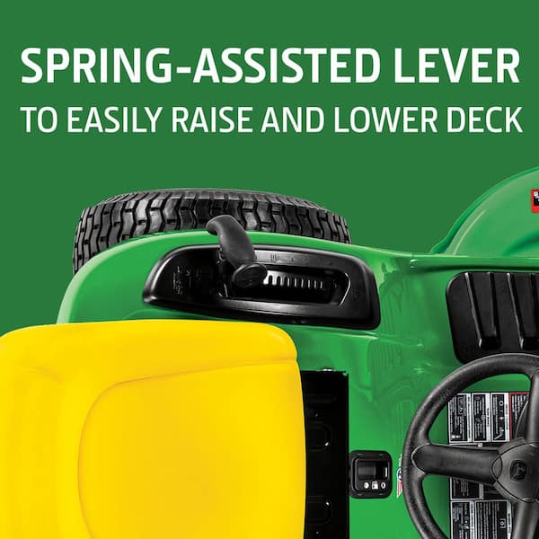 John Deere S140 48 in. 22 HP V-Twin Gas Hydrostatic Riding Lawn Mower BG21274 - The Home Depot