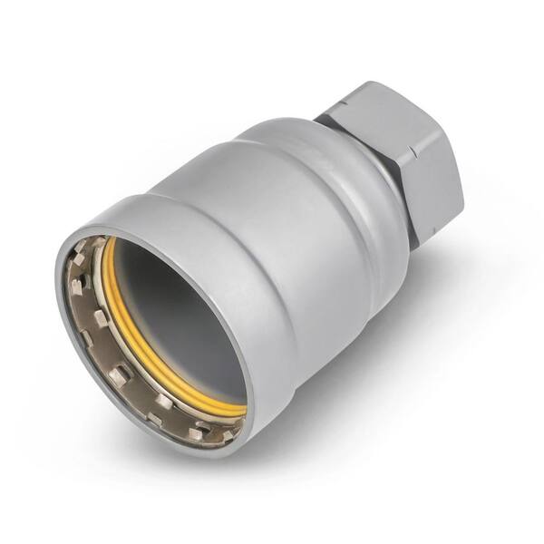 T TITANPRESS 1/2 in. Carbon Steel Press x MPT Male Adapter EPDM ...