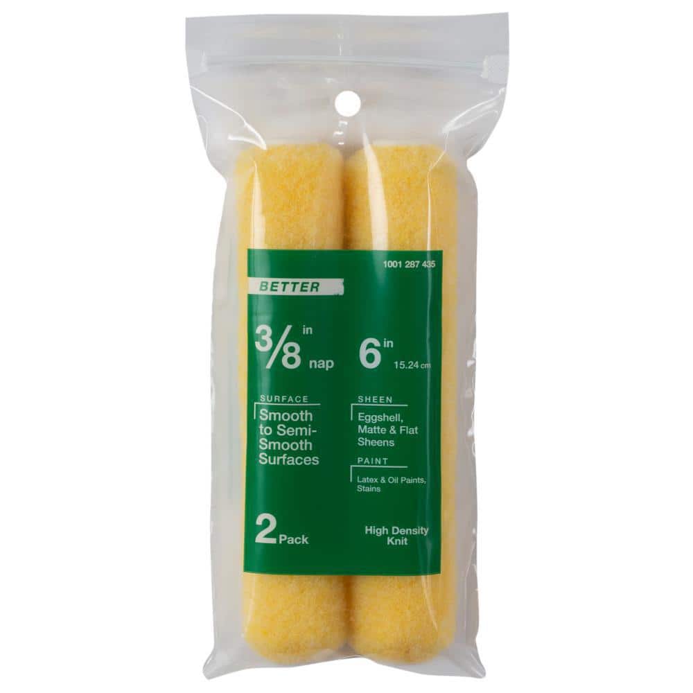 Reviews for Better 6 in. x 3/8 in. High-Density Knit Mini Paint Roller ...