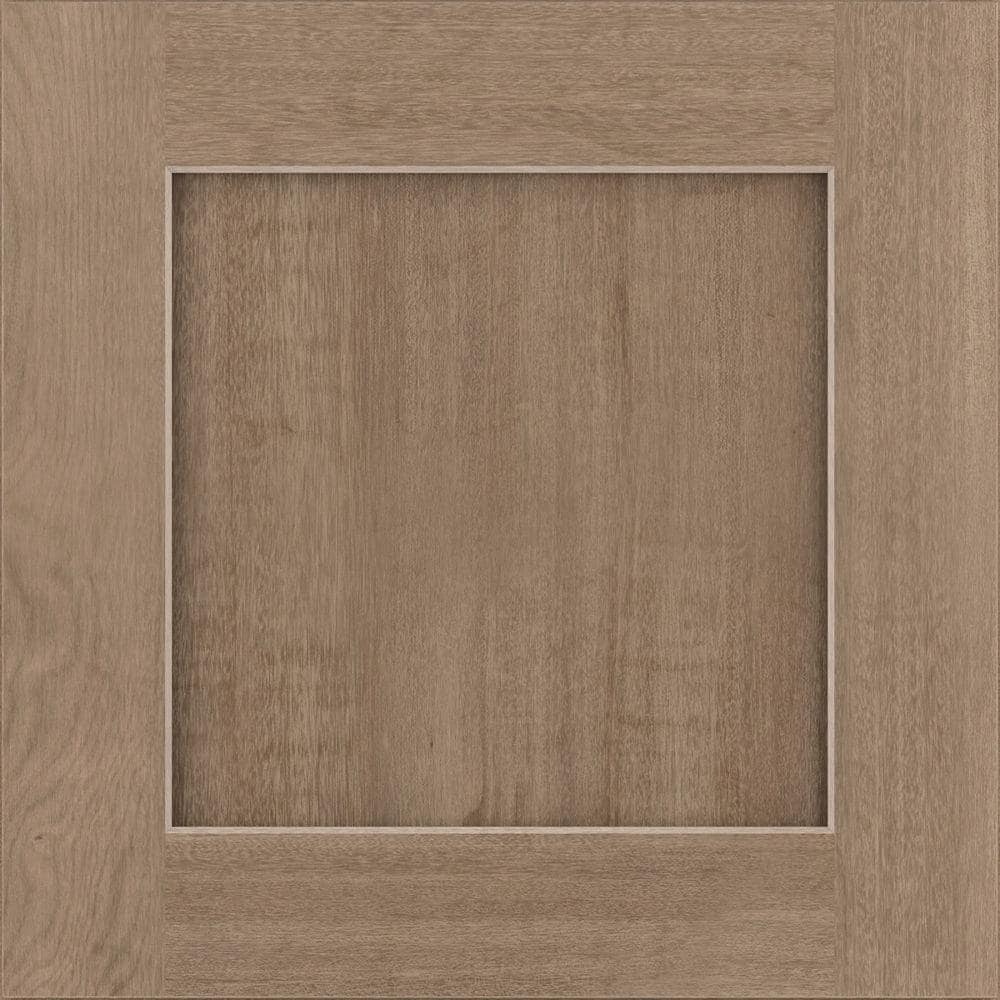 American Woodmark Reading 11 9/16 in. W x 3/4 in. D x 11 1/2 in. H in Maple Almond Cabinet Door ...