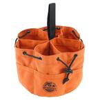Graintex 10 in. 6-Pocket Grab Tool Bag with Drawstring Closure in ...