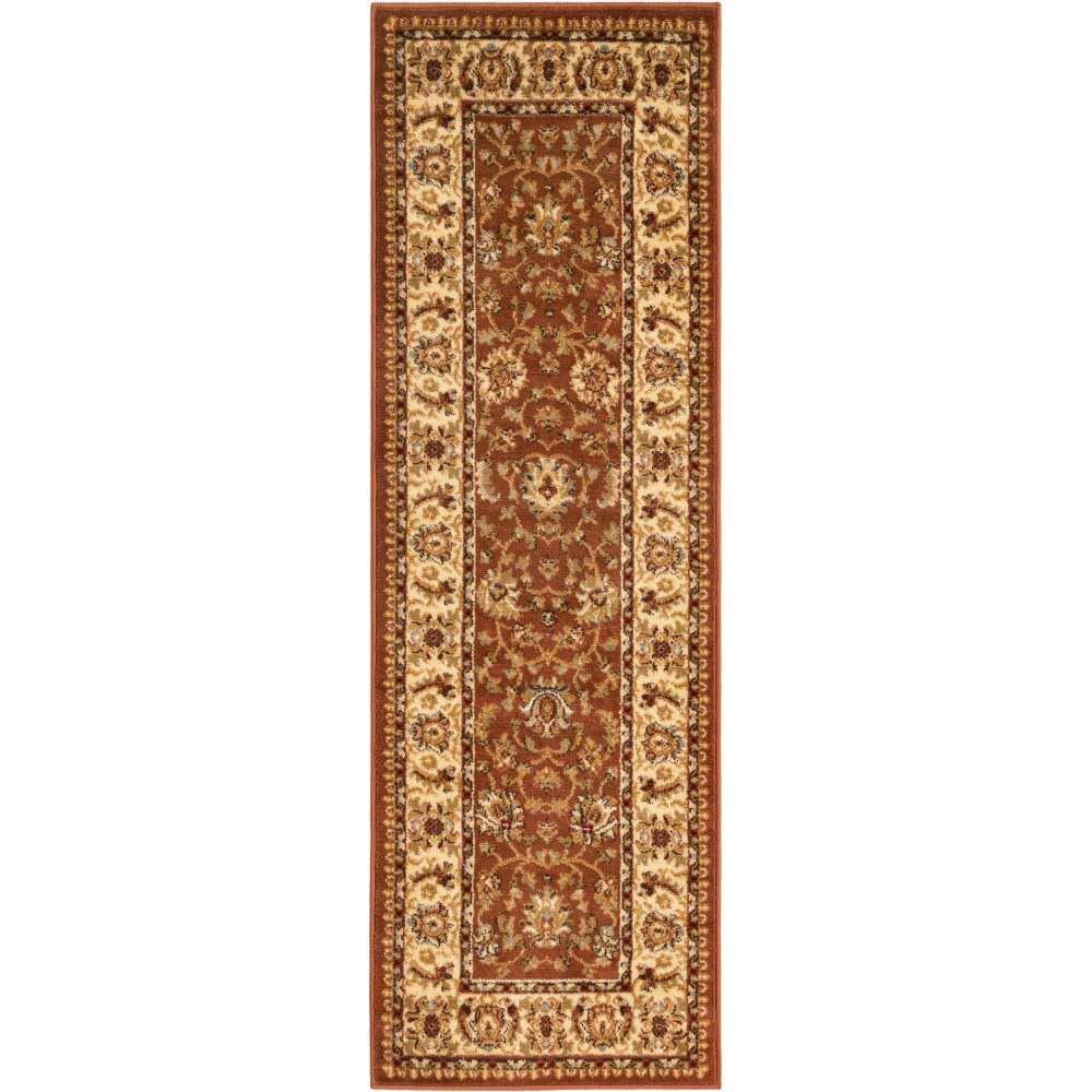 Unique Loom Voyage St. Louis Brick Red 2' 2 x 6' 0 Runner Rug 3132937 ...