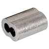 Hardware Essentials 1/16 in. Cable Ferrule in Aluminum (50-Pack) 322202 ...