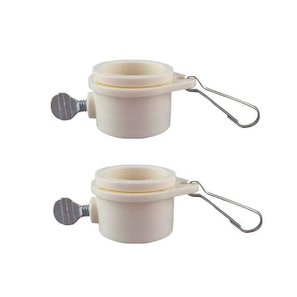 Misopily Tangle Free Series 1 in. Adjustable Plastic Flag Pole Mounting ...