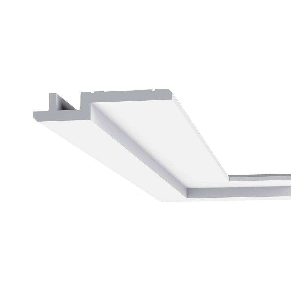 ORAC DECOR 1-1/4 in. x 6-1/8 in. x 78-3/4 in. Primed White Plain ...