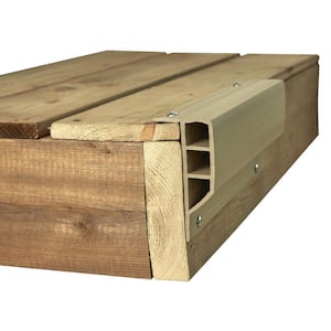 Dock Edge 16 ft. Full Face Profile, Grey DE1162F - The Home Depot
