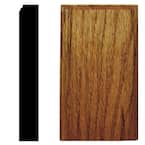 Alexandria Moulding 7/8 in. x 2-3/4 in. x 6 in. Oak Plinth Block ...