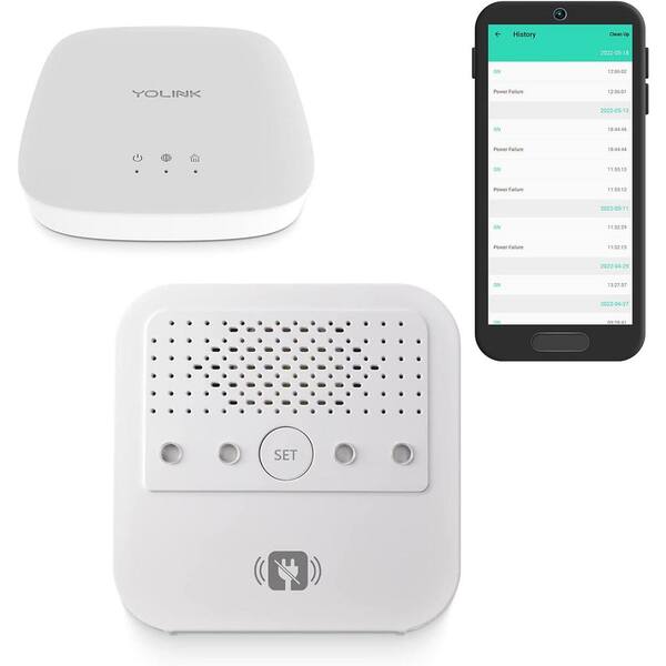 YoLink Smart Power Fail Alarm and Hub Kit YS-H17106 - The Home Depot