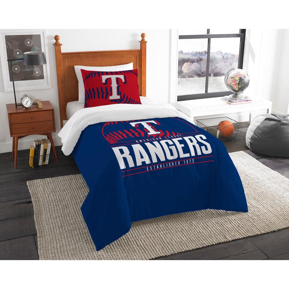 THE NORTHWEST GROUP Rangers 2-Piece Grandslam Multi-Color Twin ...
