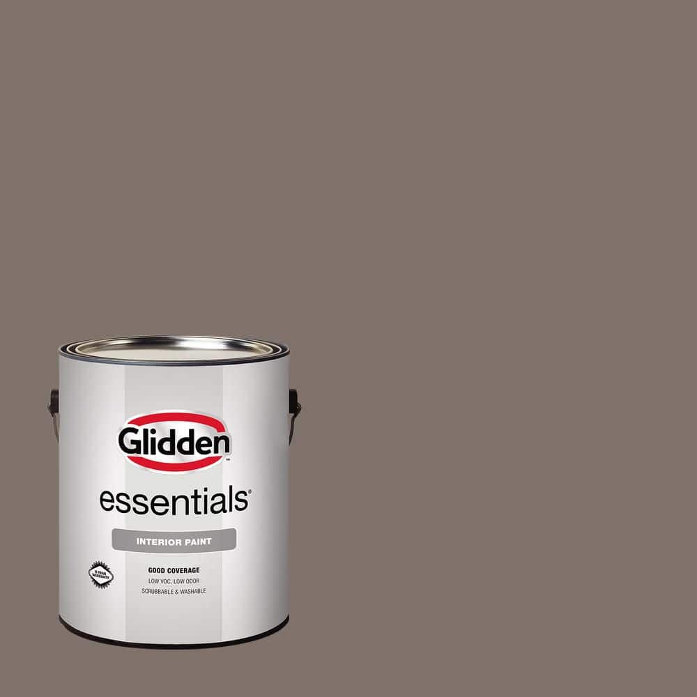 Glidden Essentials 1-gal. PPG1018-6 Flipper Semi-Gloss Interior Paint ...